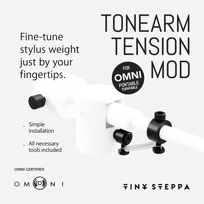 Tiny Steppa - Omni Tone arm tension mod – Sunday Scratch Shop