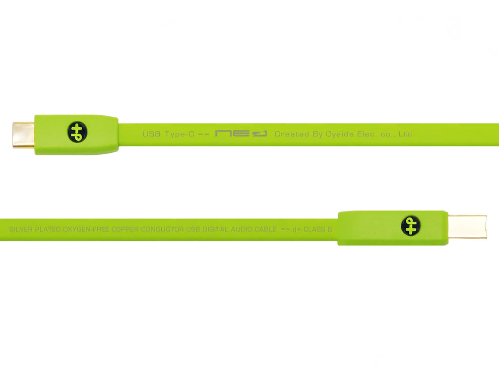 Oyaide NEO d+ Class B USB Type-C to Type-B Cable - Green – Sunday ...