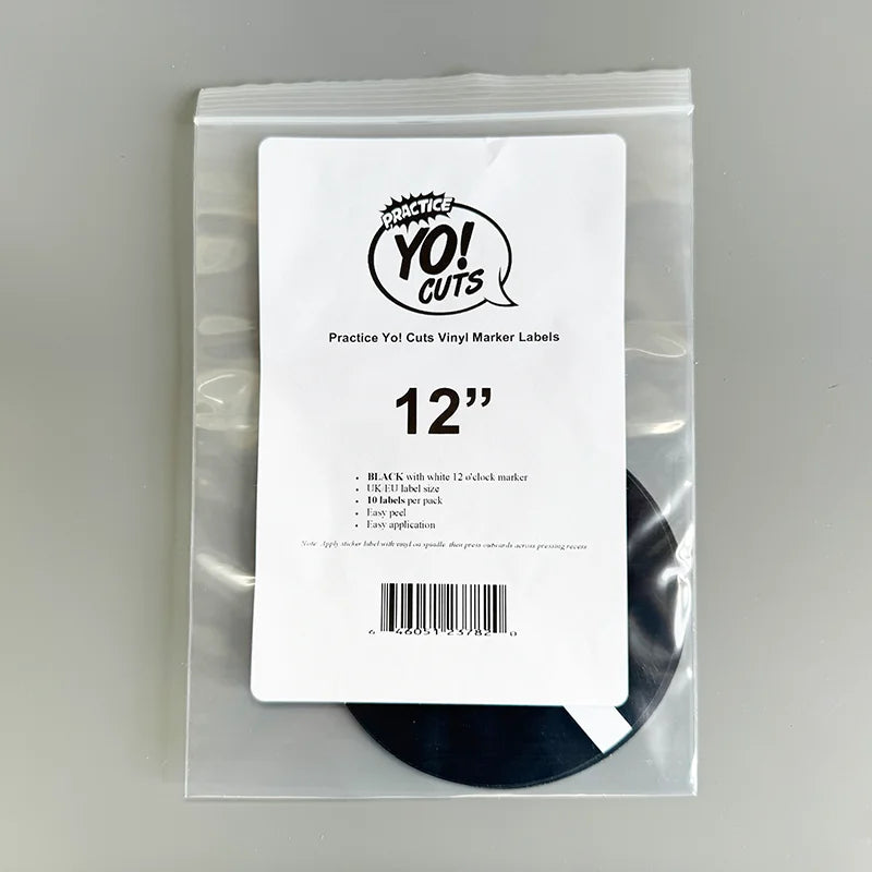 Practice Yo! Cuts - Vinyl Marker Labels – Sunday Scratch Shop