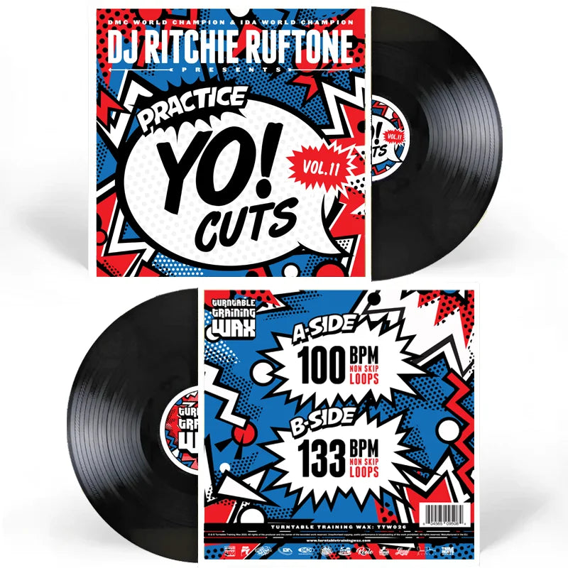Practice Yo! Cuts Vol.11 - Ritchie Ruftone (12") - Black or Blue ...