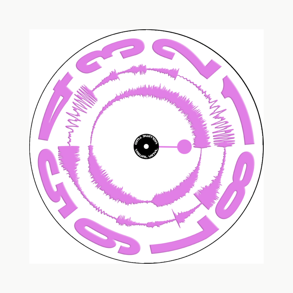 Visual Vinyl Vol.02 - Pink - White - Chris Karns (12") – Sunday Scratch ...